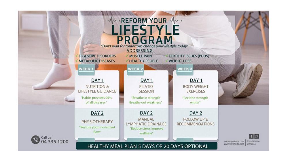 Lifestyle Program | Dubai Herbal and Treatment Center
